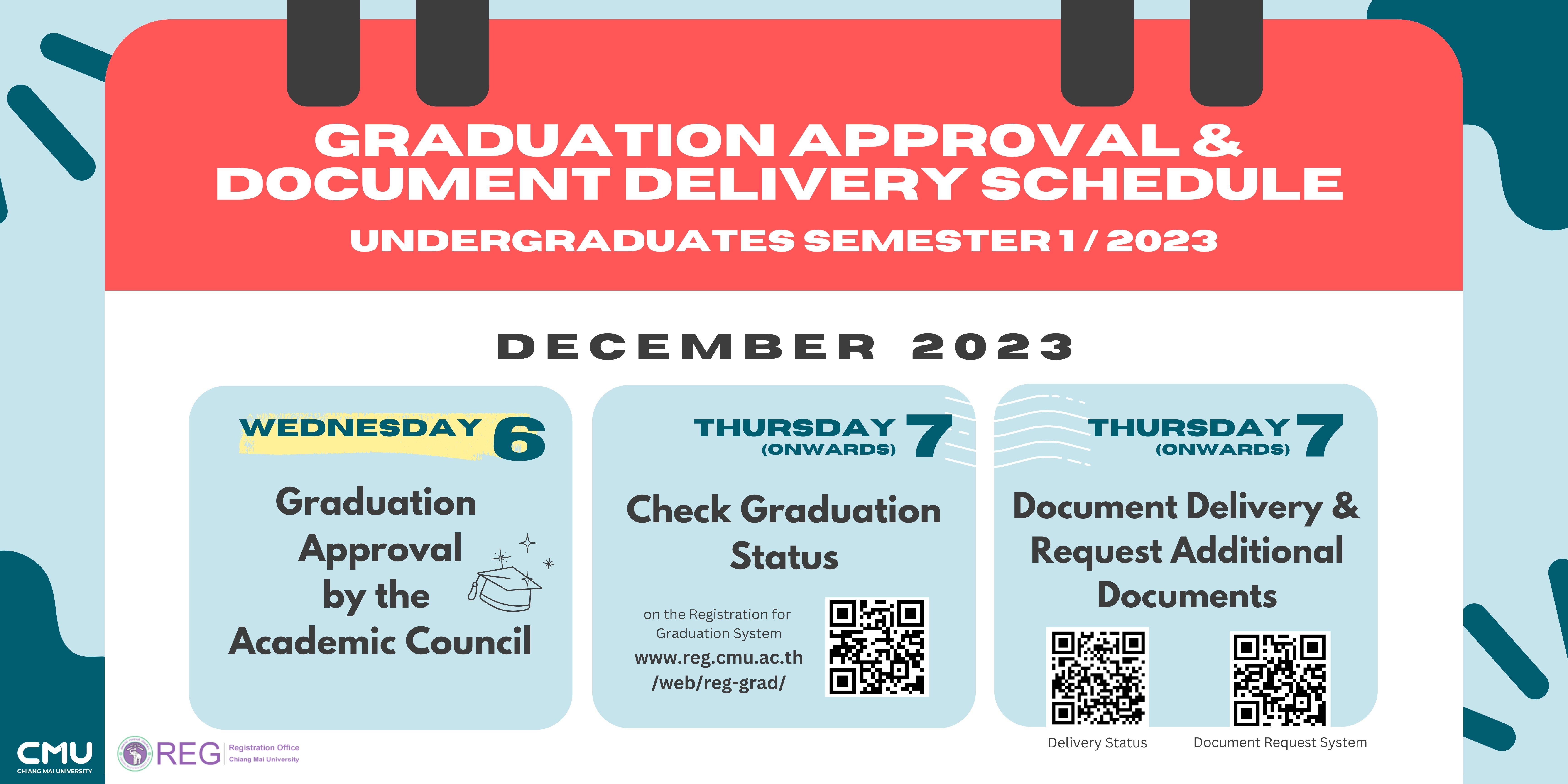 REGISTRATION FOR GRADUATION